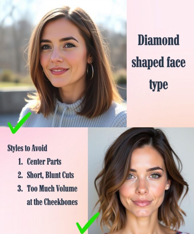 How to Style Your Hair Depending on Your Face Shape – Color Analysis ...